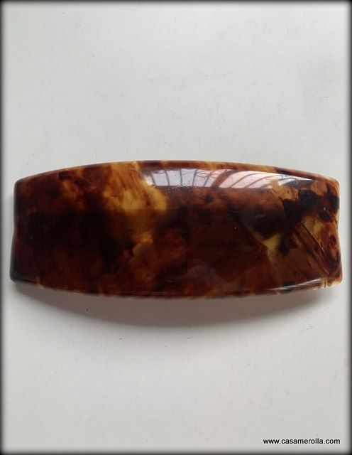 *Pasador ancho en Carey - La Boutique de Merolla & Tradición y estilo ...